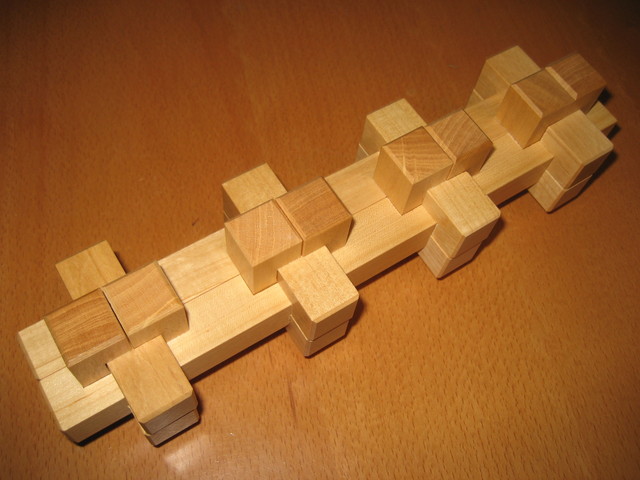 Extremely Puzzling: Four Burr Stick